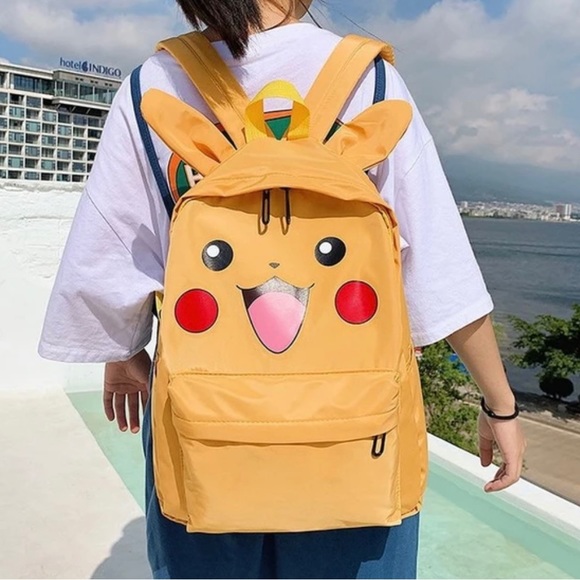Pokemon | Bags | Pokemon Pikachu Backpack | Poshmark